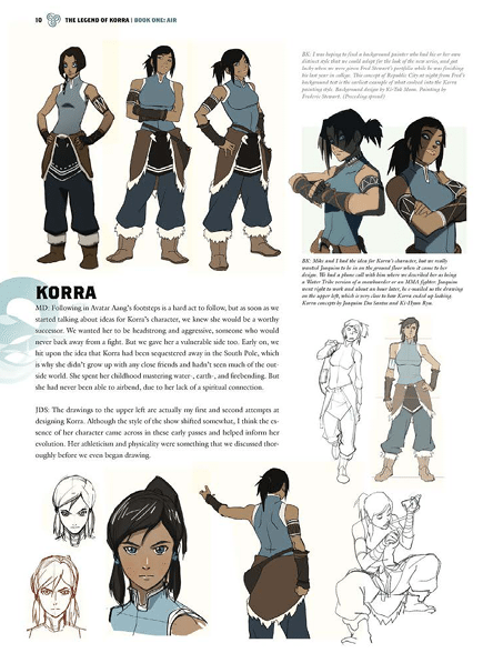 The Legend of Korra's First Art Book Is a Must Buy for Korra Fans ...