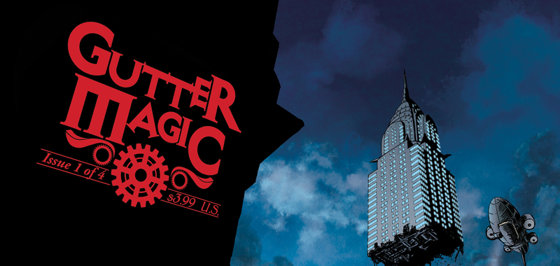 Preview IDW's 'Gutter Magic' with an Interview from Writer Rich Douek — Nerdophiles