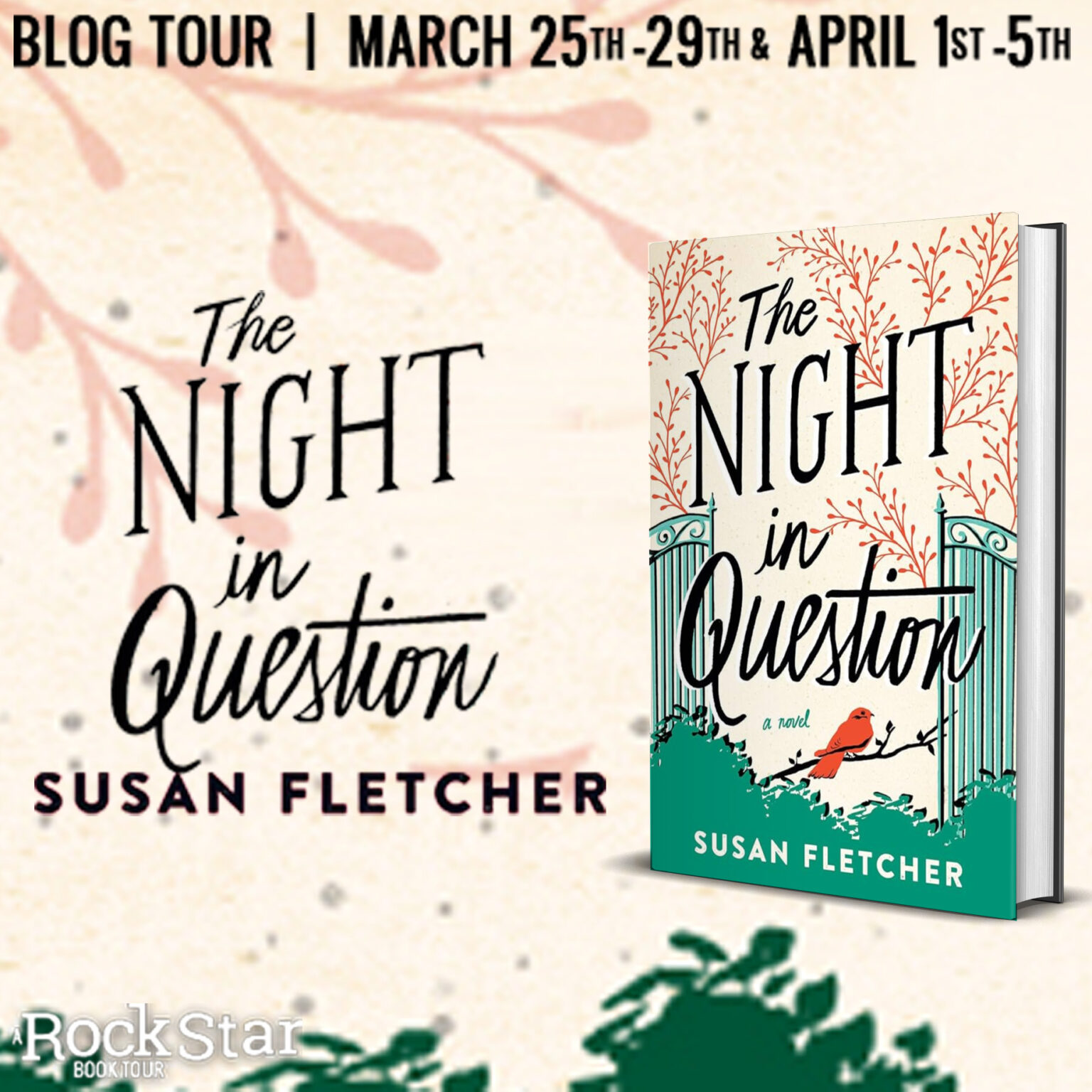 Rockstar Book Tours: ‘The Night in Question’ by Susan Fletcher ...
