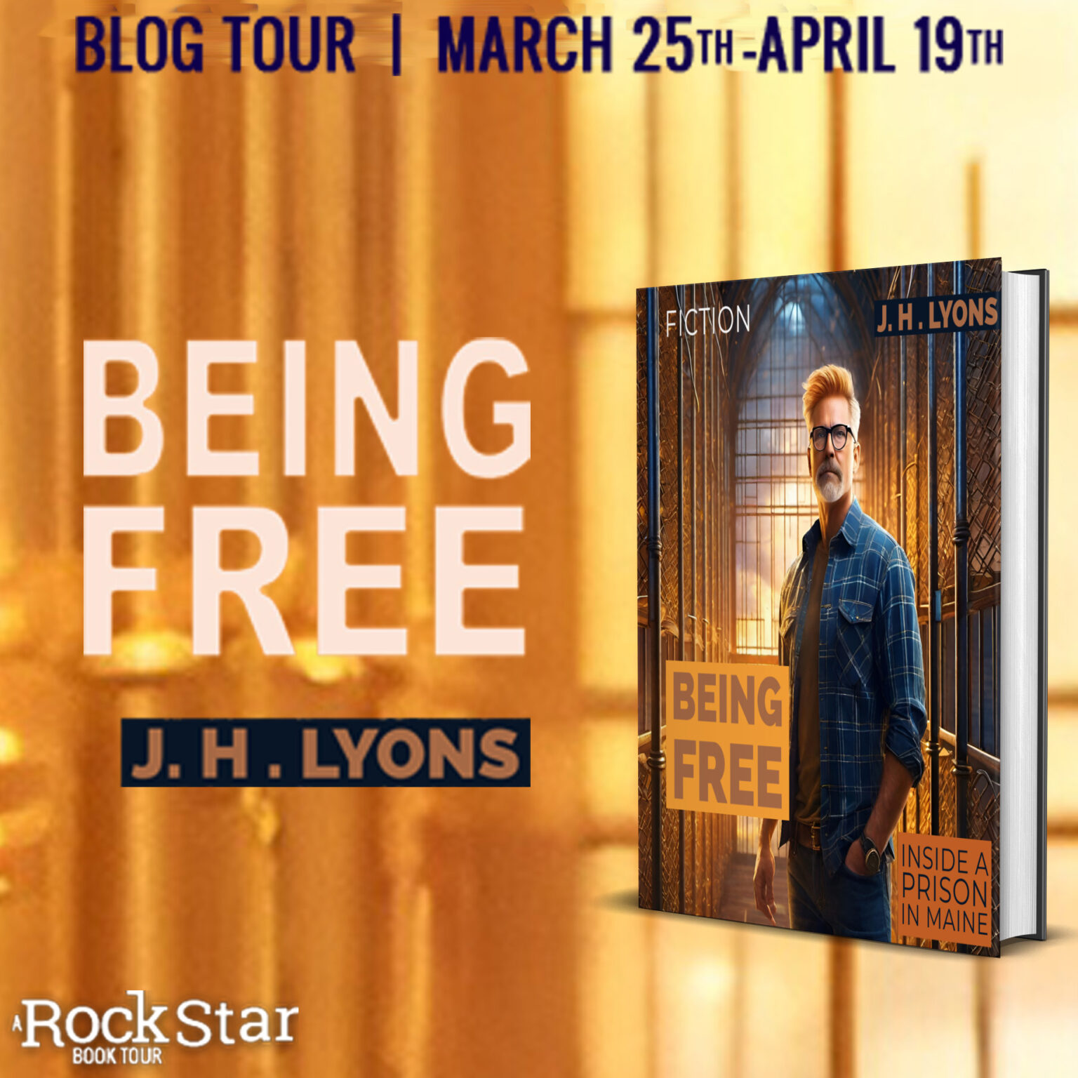 Rockstar Book Tours: “Being Free” by J.H. Lyons [Author Interview & Giveaway] — Nerdophiles